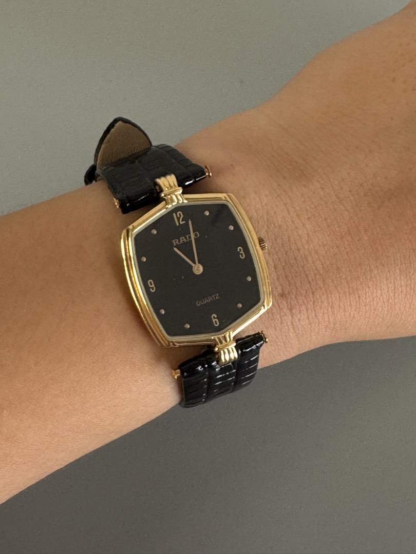 Rado Switch watch black dial, Luxury, Watches on Carousell