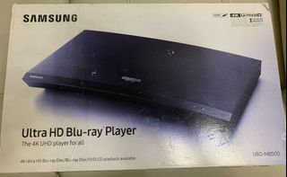 Samsung UltraHD 4K Blu-ray Player with Remote, 家庭電器, 電視 & 其他娛樂, 藍光及播放器 ...