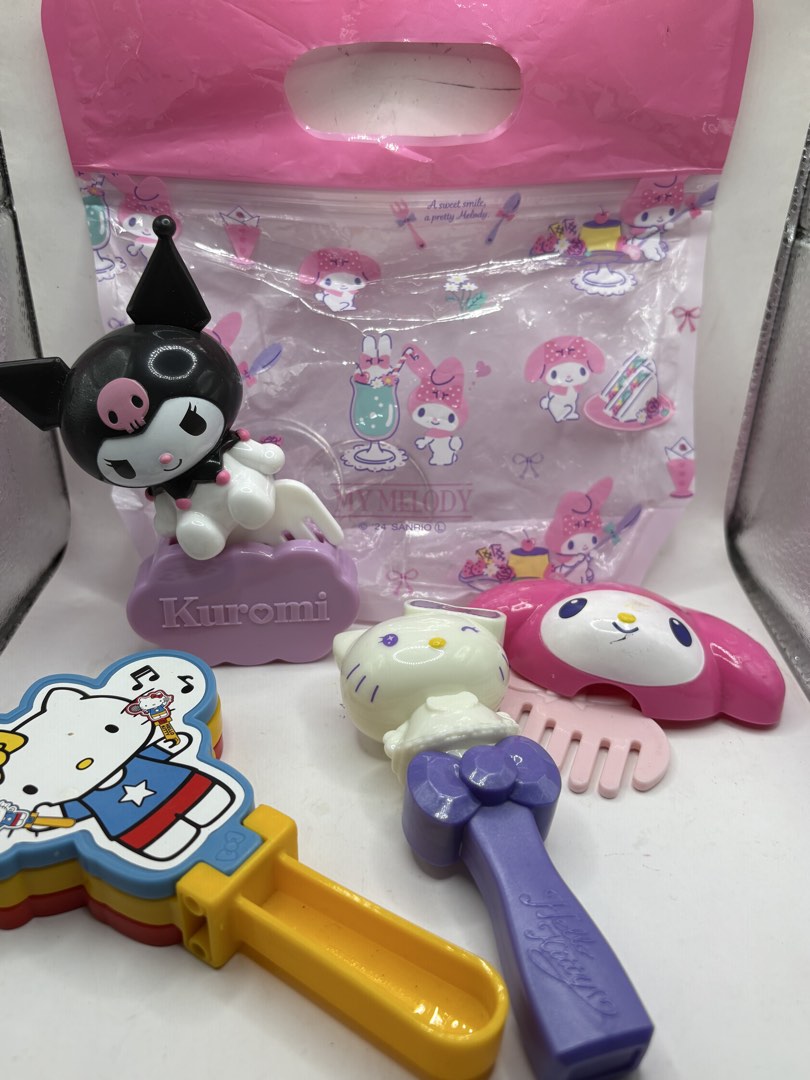 Sanrio Character Mcdo Toy Set, Hobbies & Toys, Toys & Games on Carousell