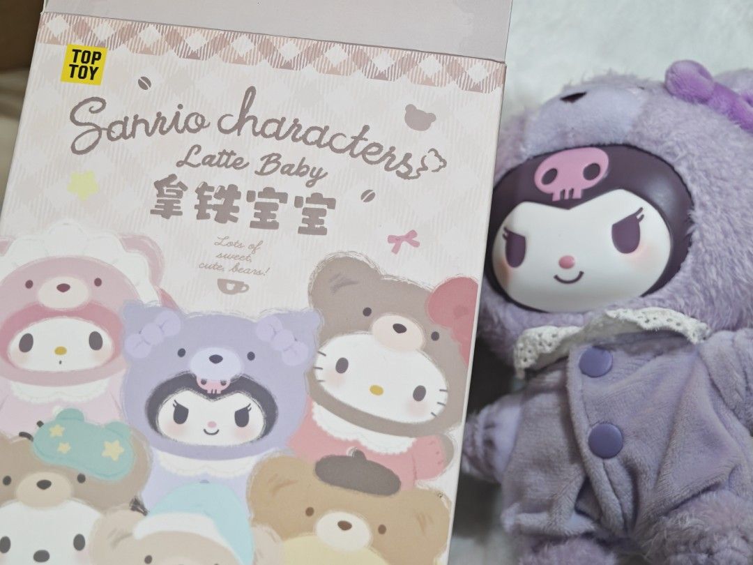 SANRIO LATTE BABY KUROMI, Hobbies & Toys, Toys & Games on Carousell