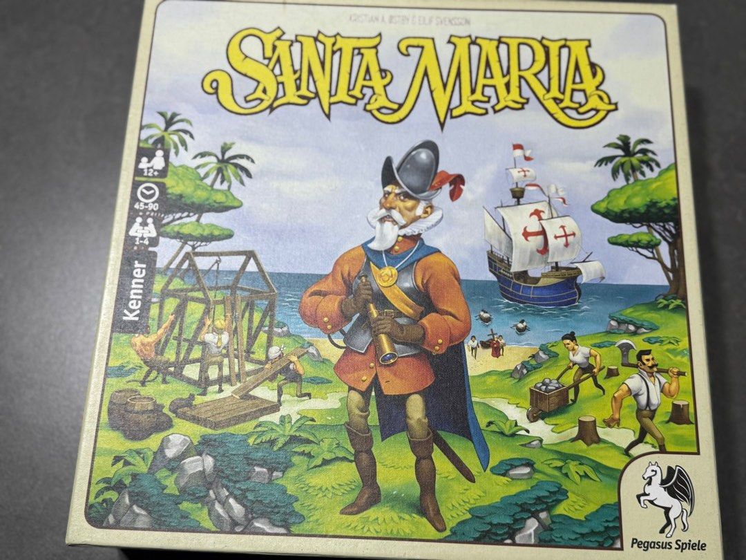 Santa Maria Board Game, Hobbies & Toys, Toys & Games on Carousell