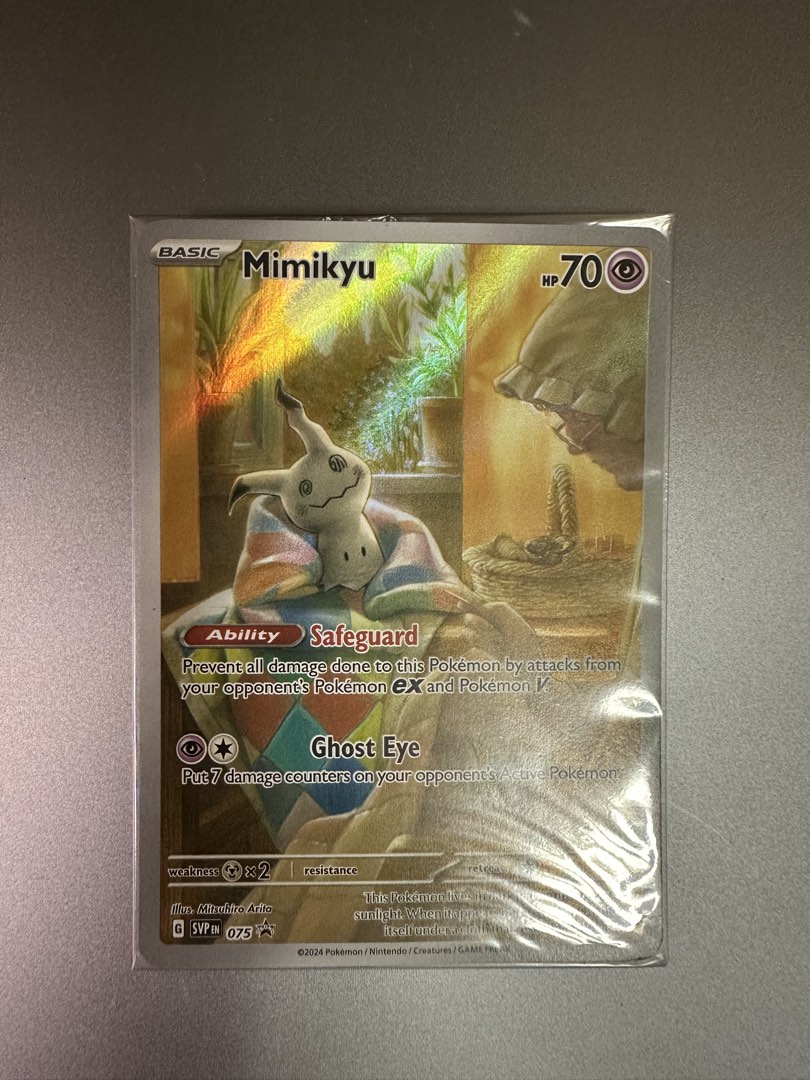 (Sealed) Mimikyu 075/195 Pokemon Card, Hobbies & Toys, Toys & Games on ...