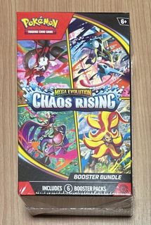 *Shrinked* Pokemon *Mega Evolution Chaos Rising* Booster Bundle ...