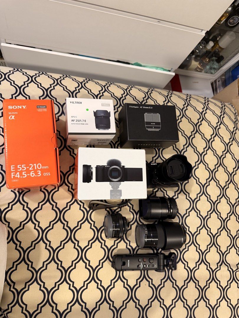 Sony Alpha Camera with Lenses, Photography, Cameras on Carousell
