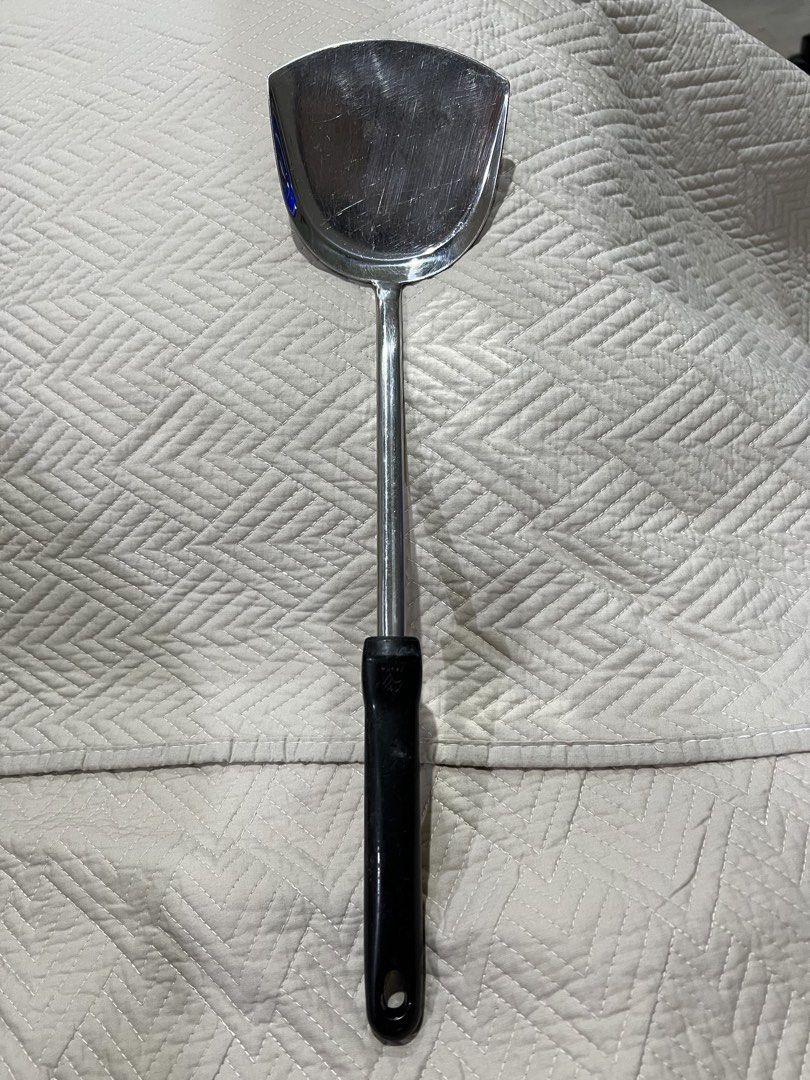 Zebra Stainless Steel Wok Spatula, Furniture & Home Living, Kitchenware ...