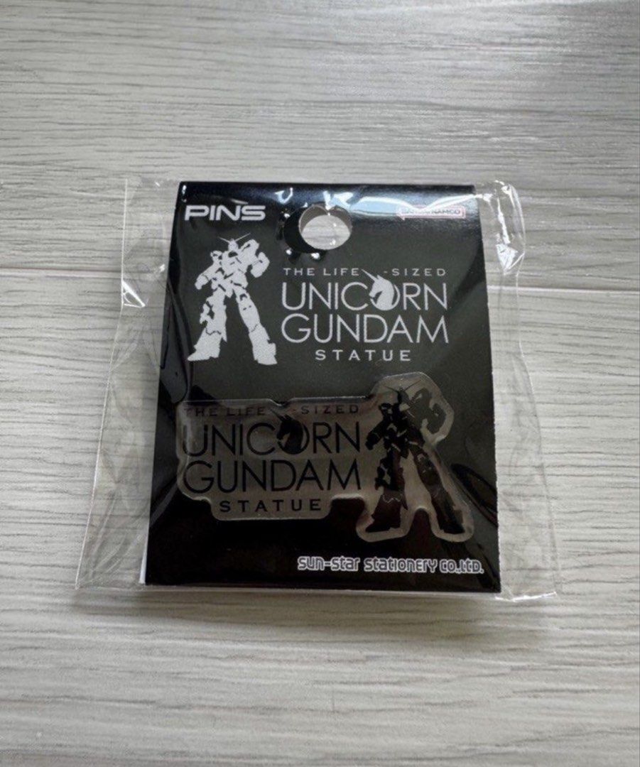 Unicorn Gundam Statue Pin, Hobbies & Toys, Toys & Games on Carousell