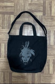 Uniqlo KAWS 2way Tote Bag, Women's Fashion, Bags & Wallets, Tote Bags ...