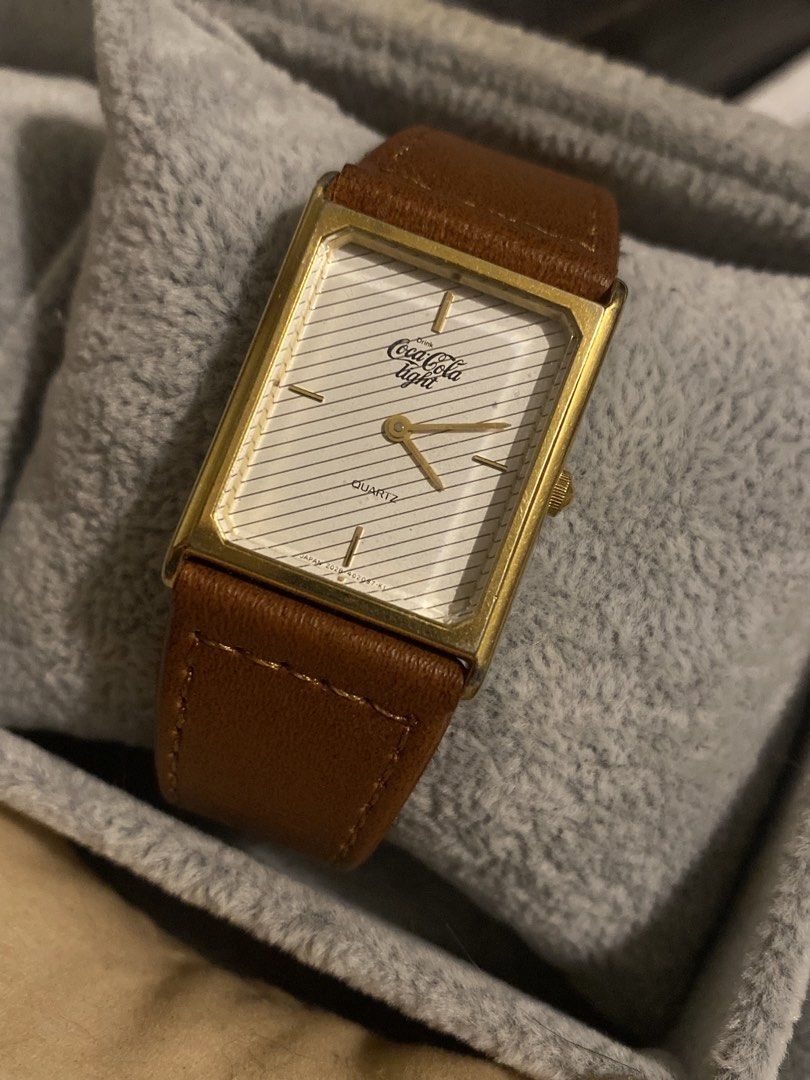 Unisex Vintage COCA COLA - by Citizen Vega Tank Watch, Luxury, Watches ...