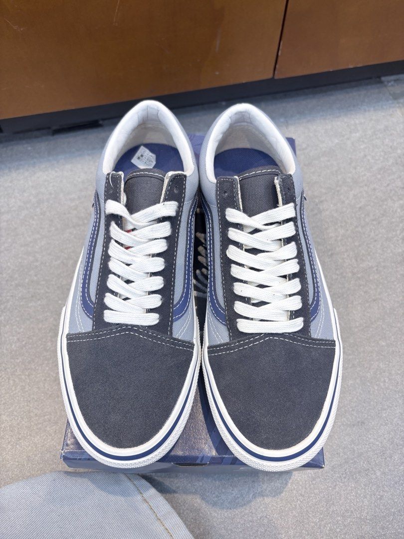 Vans Skate Old Skool Elijah Berle Vintage Blue, Men's Fashion, Footwear ...