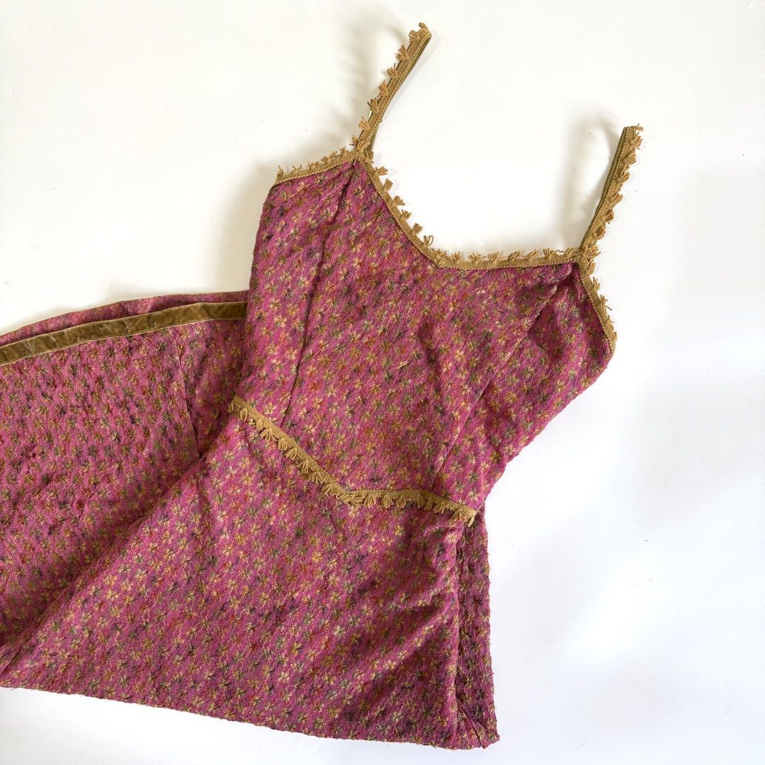 Vintage betsey johnson whimsy rosey dress | 90s 2000s y2k juicy couture ...