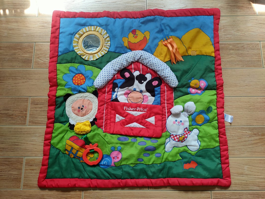 Fisher-Price Farm Playmat, Babies & Kids, Infant Playtime on Carousell