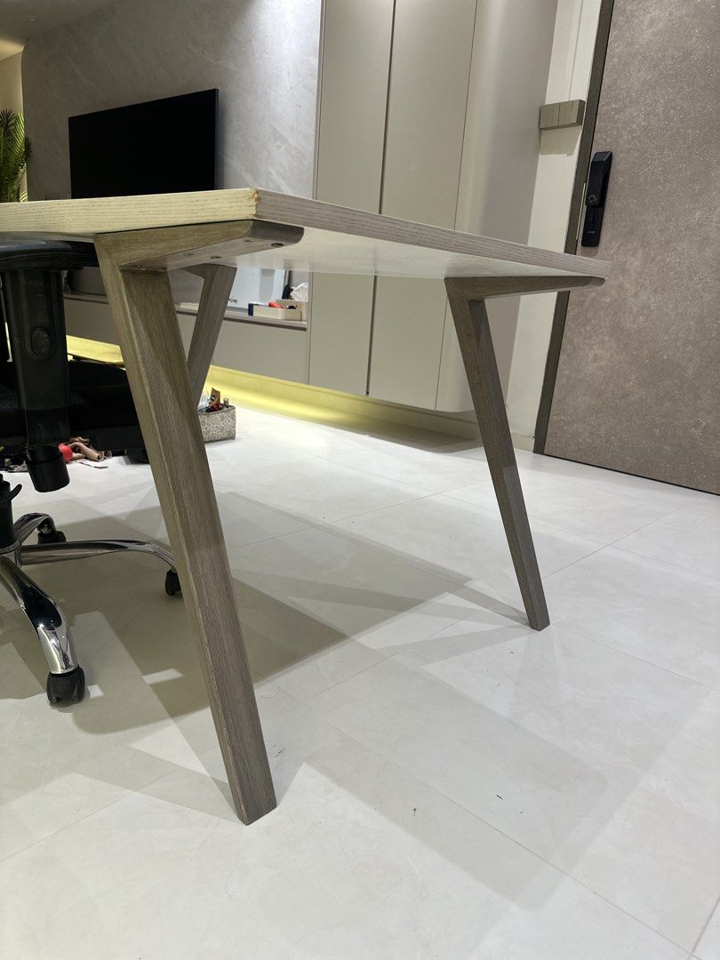 Wooden Dining Table, Furniture & Home Living, Furniture, Tables & Sets ...