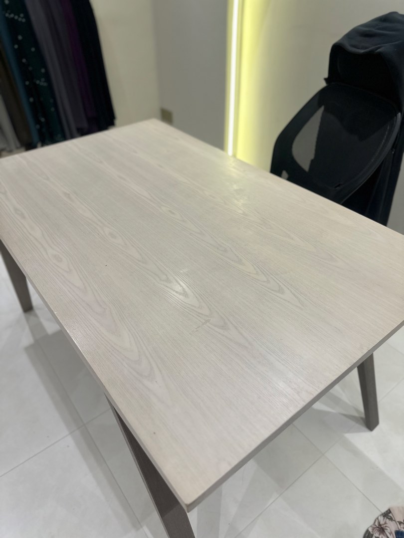 Wooden Dining Table, Furniture & Home Living, Furniture, Tables & Sets ...
