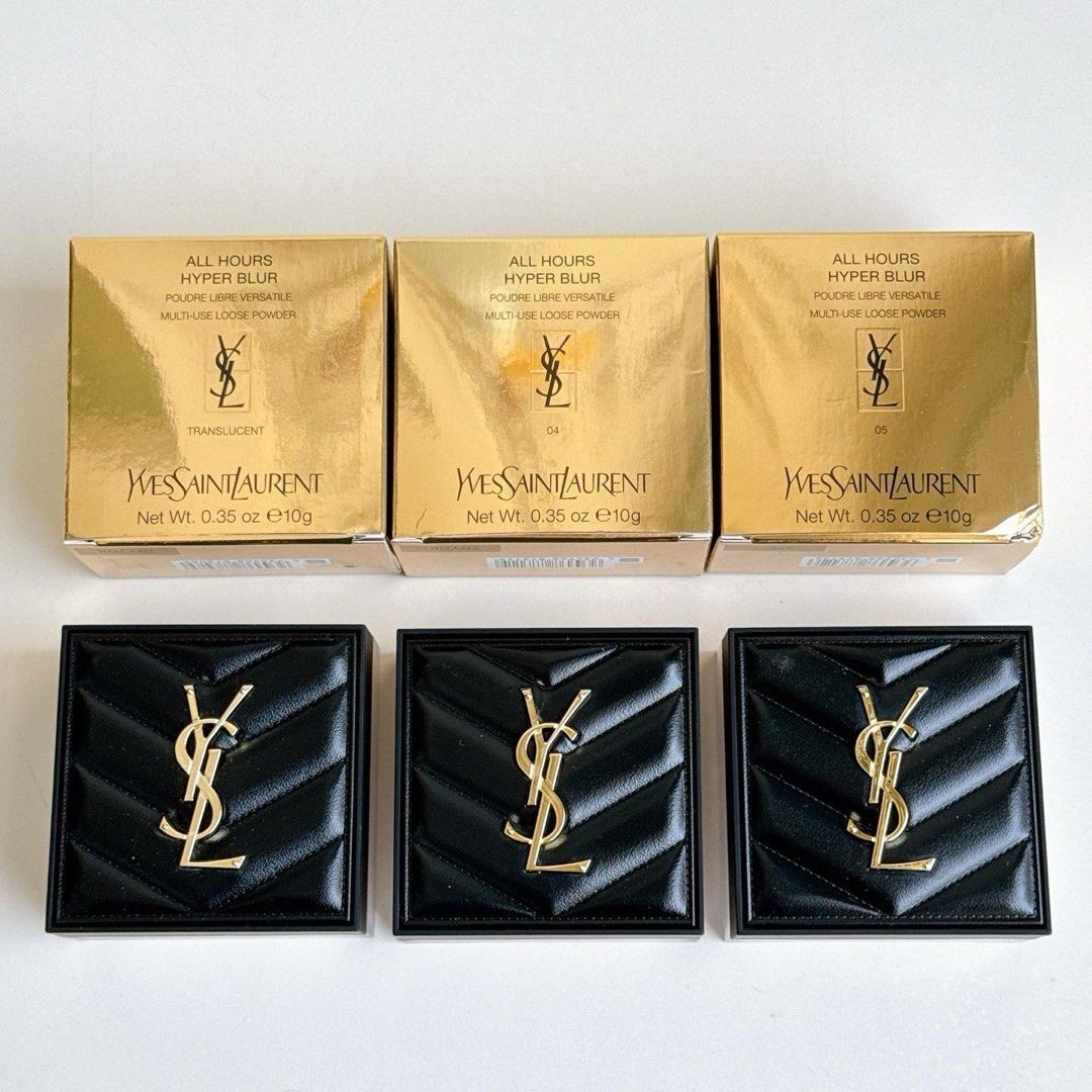 YSL ALL HOURS HYPER BLUR loose powder 恆時輕透柔霧蜜粉10g #01 #04 #05, 美容＆個人護理 ...