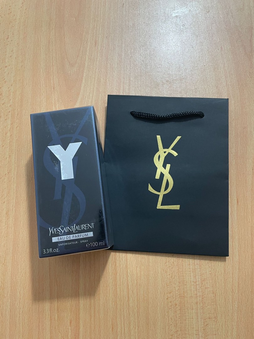 YSL Y Eau de Parfum 100ml, Beauty & Personal Care, Fragrance ...