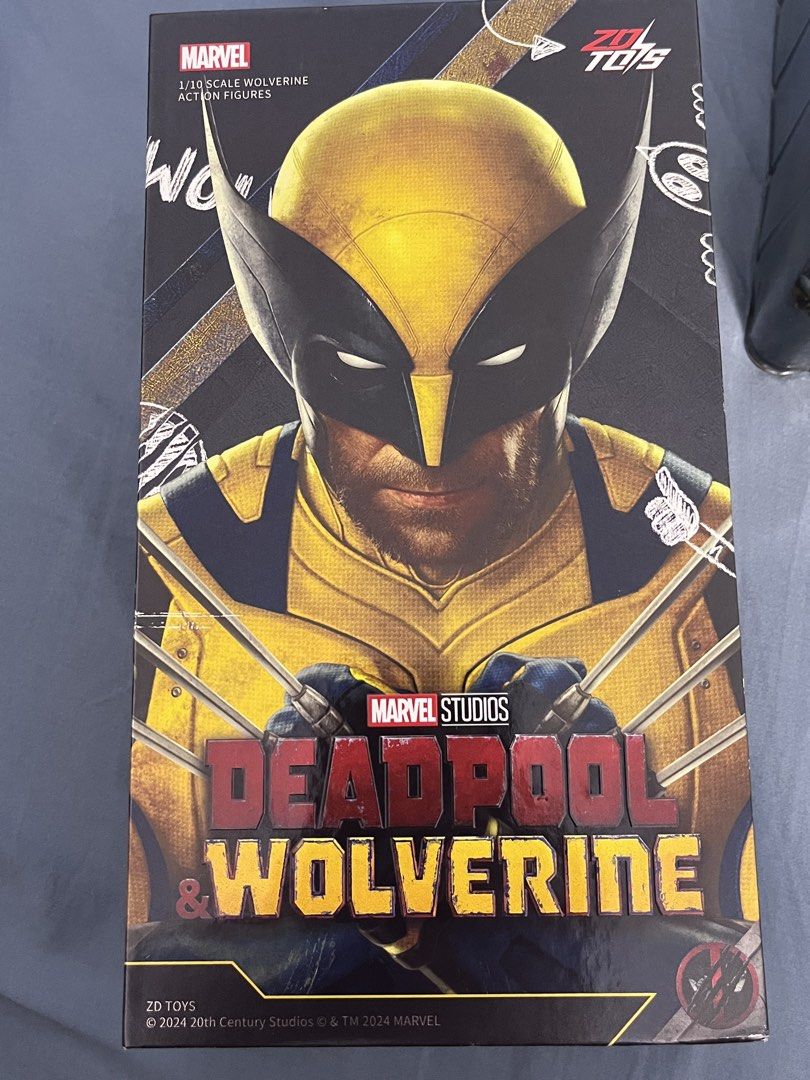 ZD Toys Deadpool & Wolverine 1/10 比例模型, 興趣及遊戲, 玩具 & 遊戲類 - Carousell