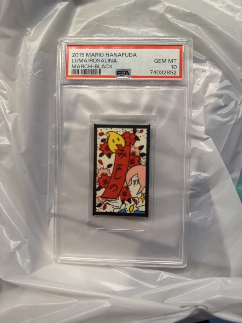 2015 Mario Hanafuda Luma/Rosalina March Black PSA 10, Hobbies & Toys ...