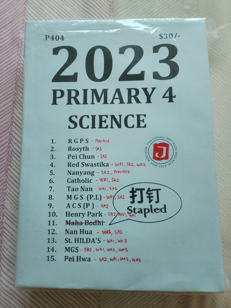 2023 Primary 3 English Exam Papers, Hobbies & Toys, Books & Magazines ...