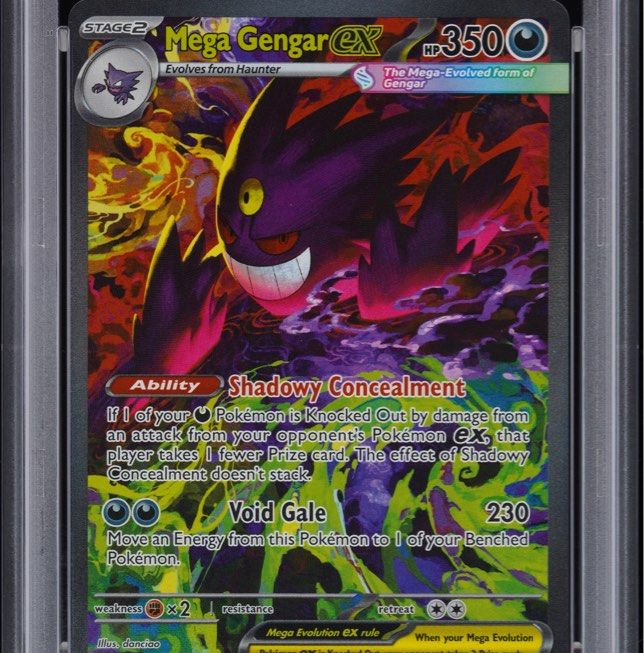 2026 Pokemon Mega Gengar EX Special Illustration Rare PSA 10, Hobbies ...