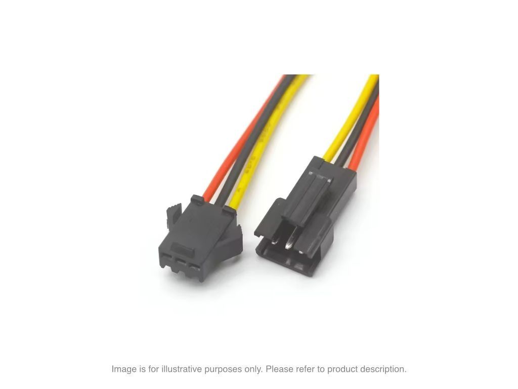 5 pairs LED Connectors 3pin Male And Female Connector for LED Strip ...