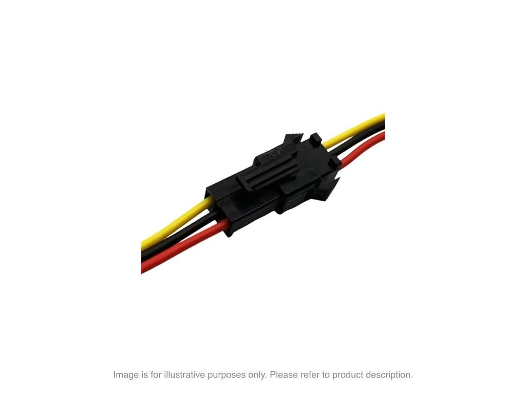 5 pairs LED Connectors 3pin Male And Female Connector for LED Strip ...