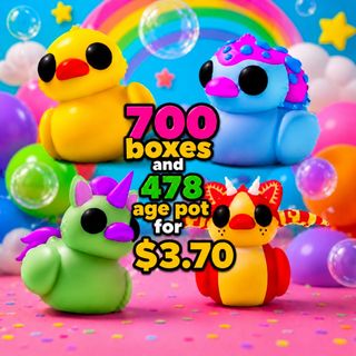 Adopt me rubber ducky boxes, Video Gaming, Video Games, Others on Carousell