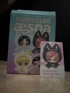 aespa x popmart fluffy club plush doll blind box, Hobbies & Toys, Toys ...