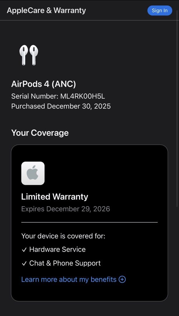 Airpods Gen 4 ANC left and right buds only, Audio, Earphones on Carousell