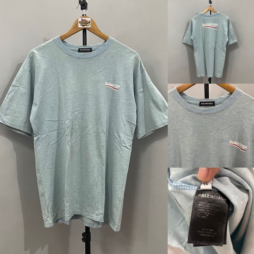 BALENCIAGA 2017 MULLET TEE, Men's Fashion, Tops & Sets, Tshirts & Polo ...