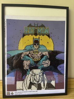 Batman Animated Series Framed Print, Furniture & Home Living, Home ...