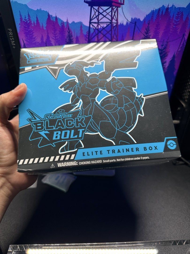 (NM) Black Bolt Elite Trainer Box (NON PC), Hobbies & Toys, Toys ...