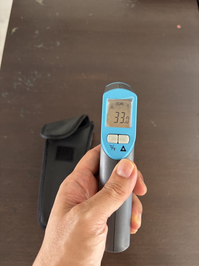 Blue Gizmo BG32 Infrared Thermometer, Health & Nutrition, Thermometers ...