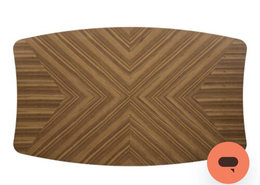 Bogota Dining Table - Walnut Finish, Furniture & Home Living, Furniture ...
