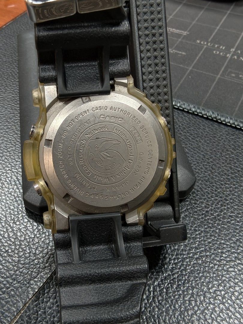 Casio G-Shock Frogman GW202 ICERC Tough Solar, Men's Fashion, Watches ...