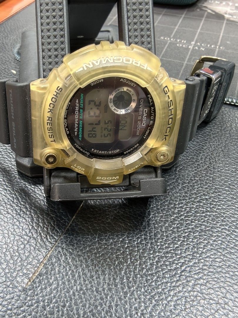 Casio G-Shock Frogman GW202 ICERC Tough Solar, Men's Fashion, Watches ...