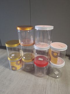 Clear plastic storage container, Furniture & Home Living, Home ...