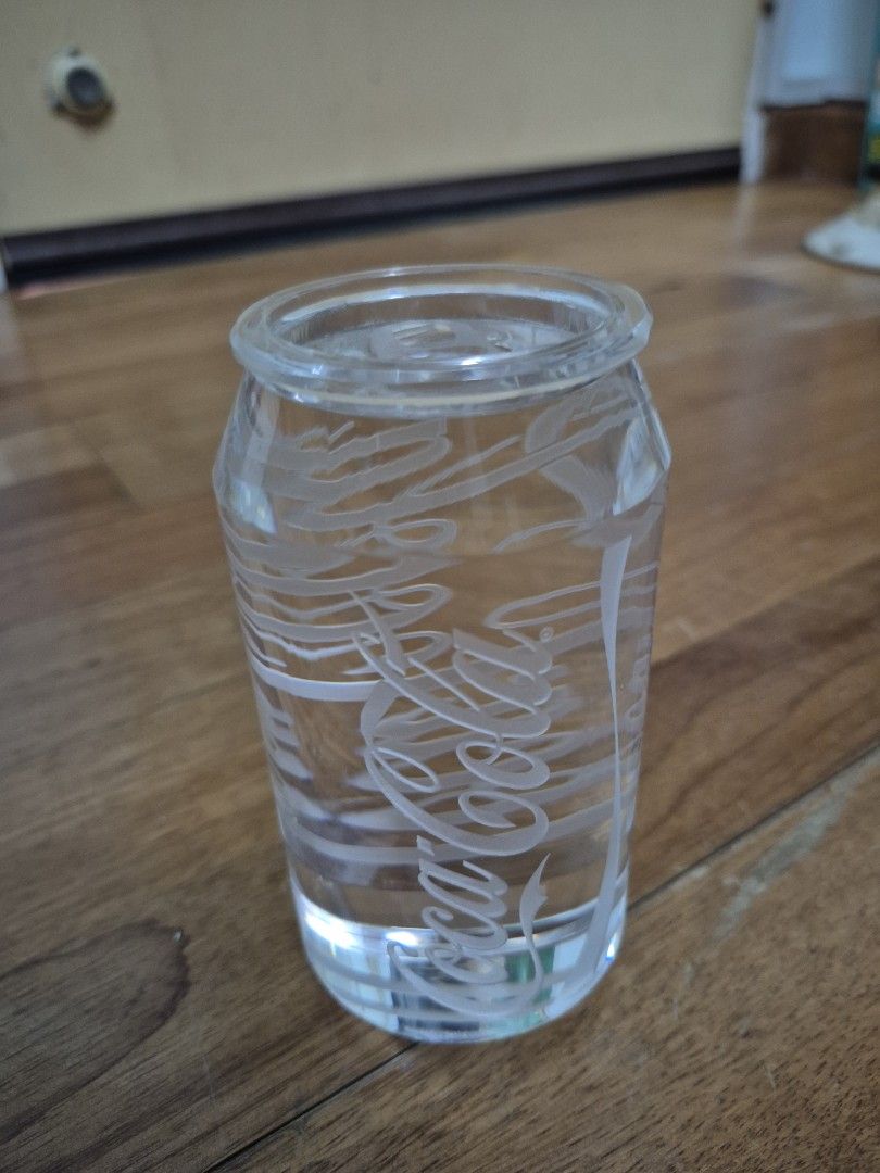 Coca-Cola Can Etched Glass Crystal, Hobbies & Toys, Collectibles ...