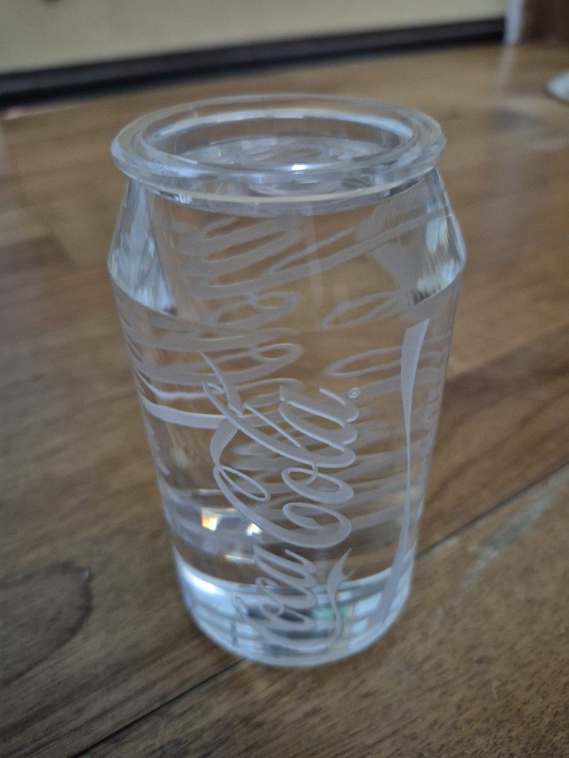 Coca-Cola Can Etched Glass Crystal, Hobbies & Toys, Collectibles ...