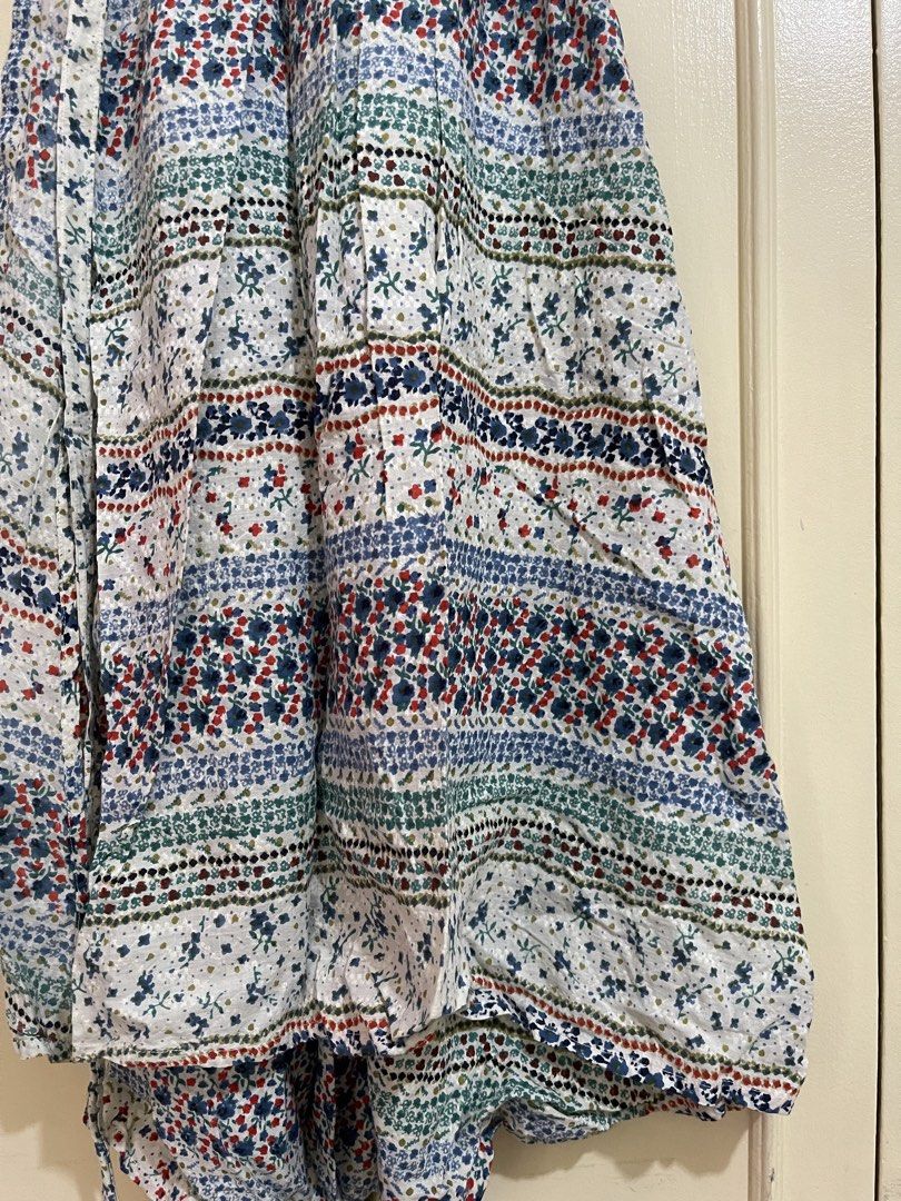 Colorful Layered Maxi Skirt, Women's Fashion, Bottoms, Skirts on Carousell