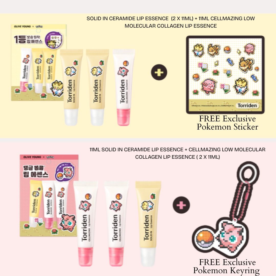 (CORTIS PICK) Torriden x Pokemon Exclusive Solid In Lip Essence ...