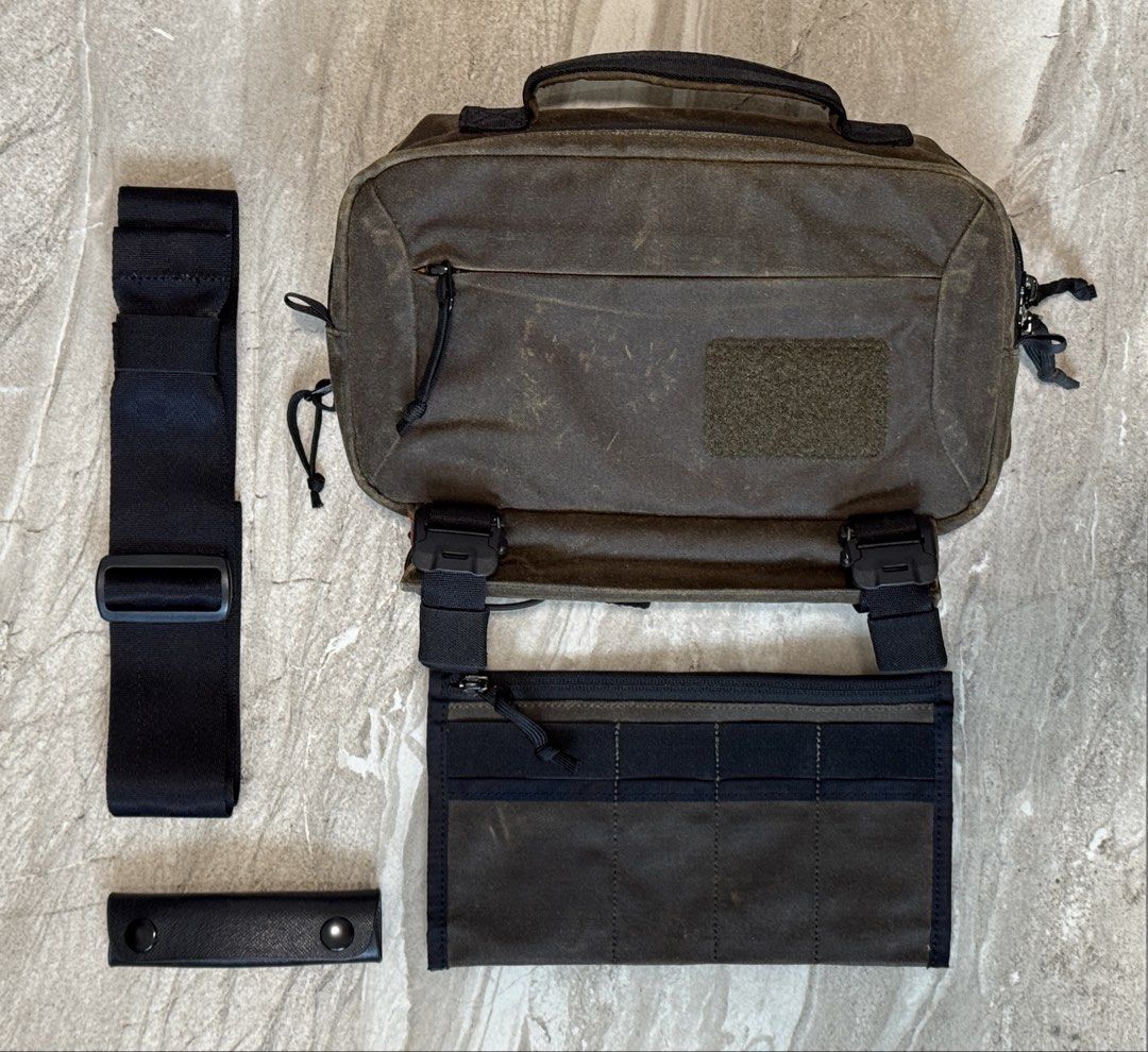 CT5 NEO Sling Bag - Waxed Canvas (Tan), Men's Fashion, Bags, Sling Bags ...