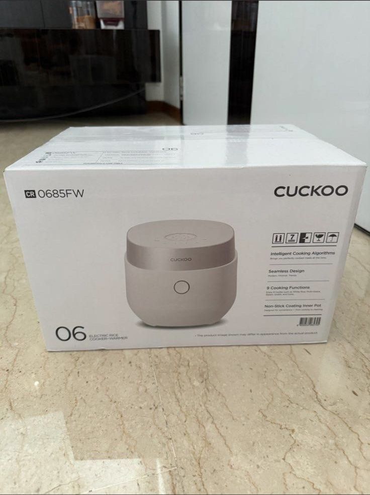 Cuckoo CR 0685FW Electric Rice Cooker, TV & Home Appliances, Kitchen ...