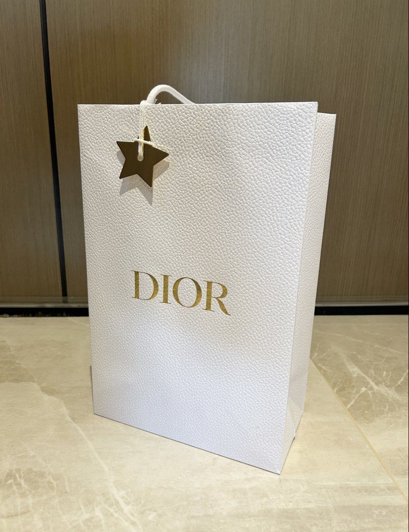 Dior paper bag, Luxury, Accessories on Carousell