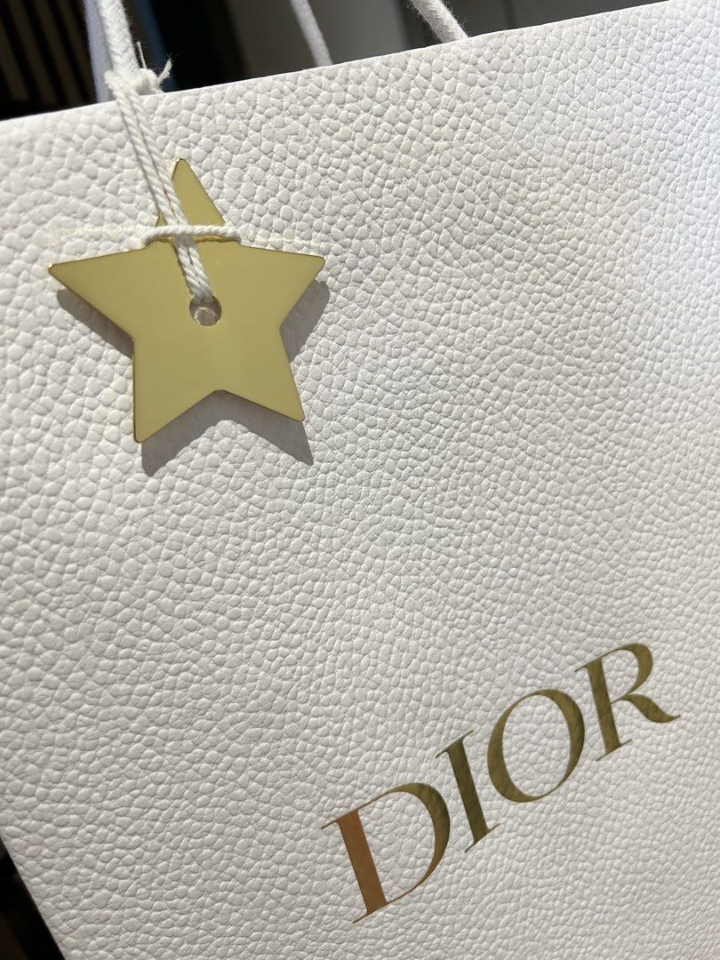 Dior paper bag, Luxury, Accessories on Carousell