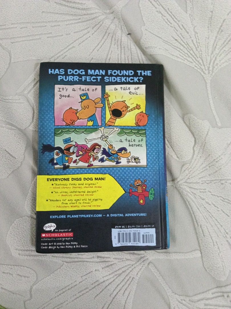 Dog Man and Cat Kid by Dav Pilkey - Children's Book, Hobbies & Toys ...