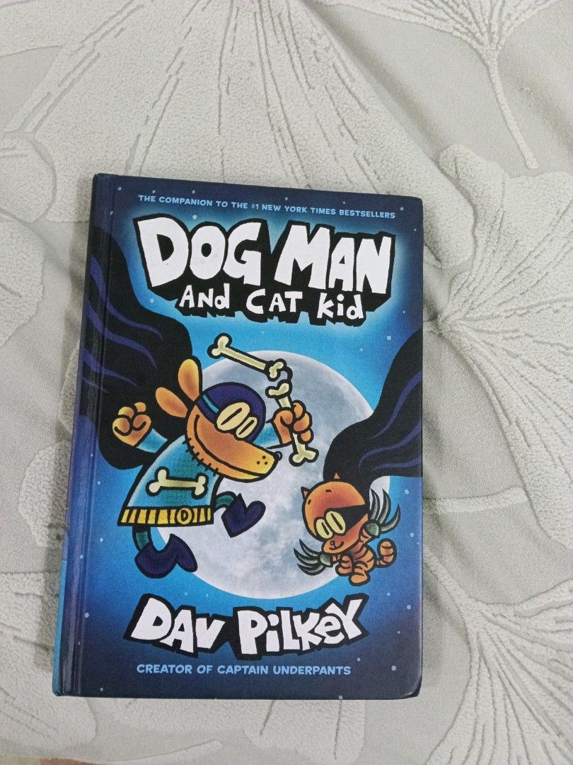 Dog Man and Cat Kid by Dav Pilkey - Children's Book, Hobbies & Toys ...