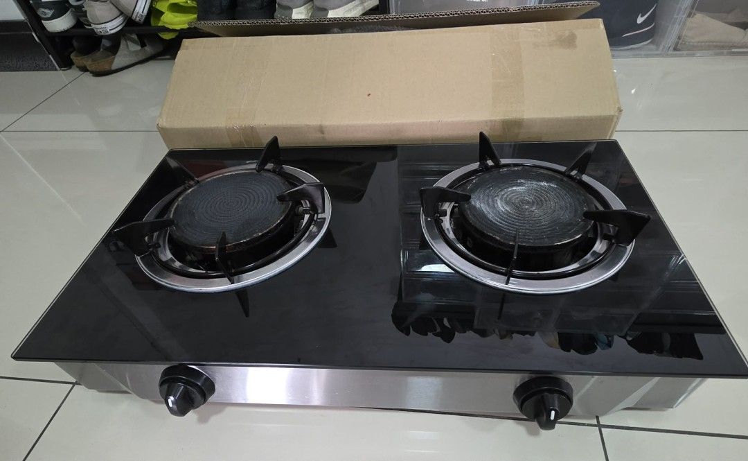 Double Burner Gas Stove, TV & Home Appliances, Kitchen Appliances, Hobs ...