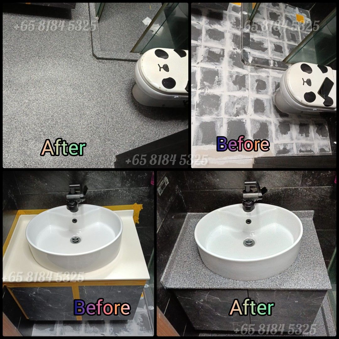 Epoxy flooring | Toilet renovator | Flakes epoxy | Sand Epoxy ...