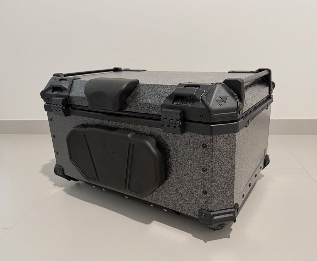 F2-MOTO Motorcycle 65L Aluminum Top Box / Case, Motorcycles, Motorcycle ...