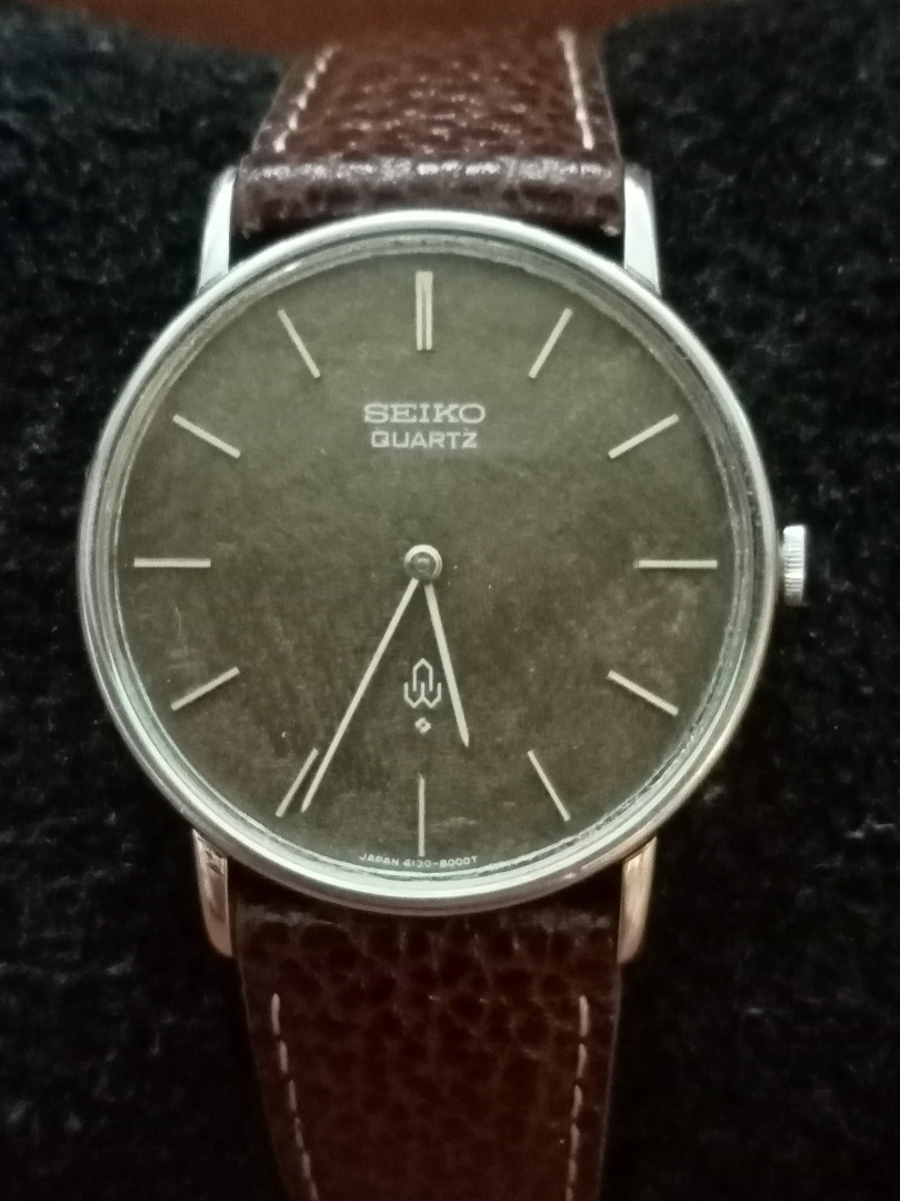 FAST DEAL! Birthday Watch March 1975 Seiko Chariot 4130-8000 JDM Quartz ...